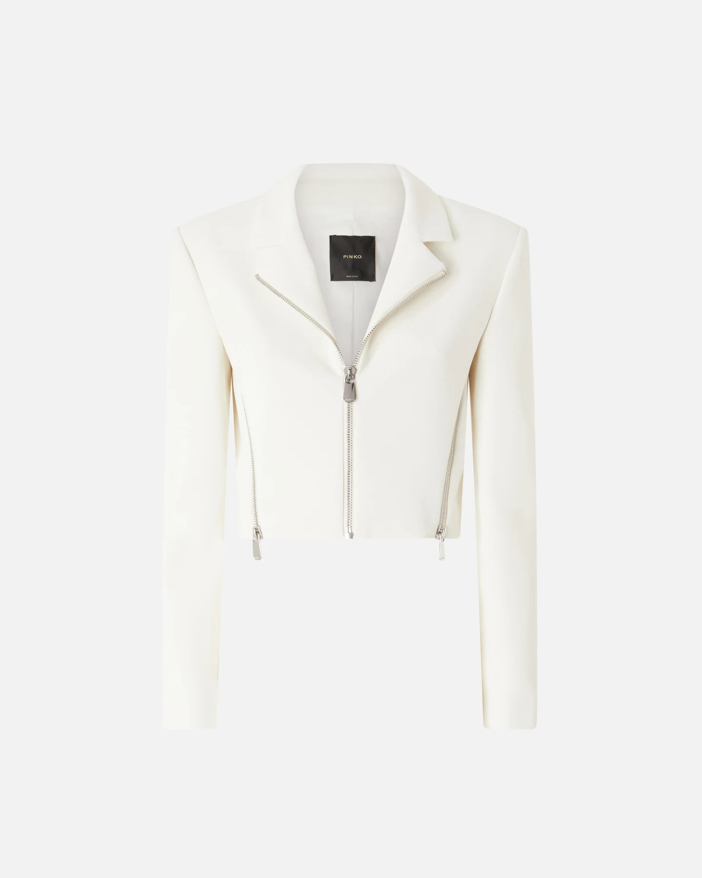 Short Crepe Jacket By Pinko Edit By Elaine Turner