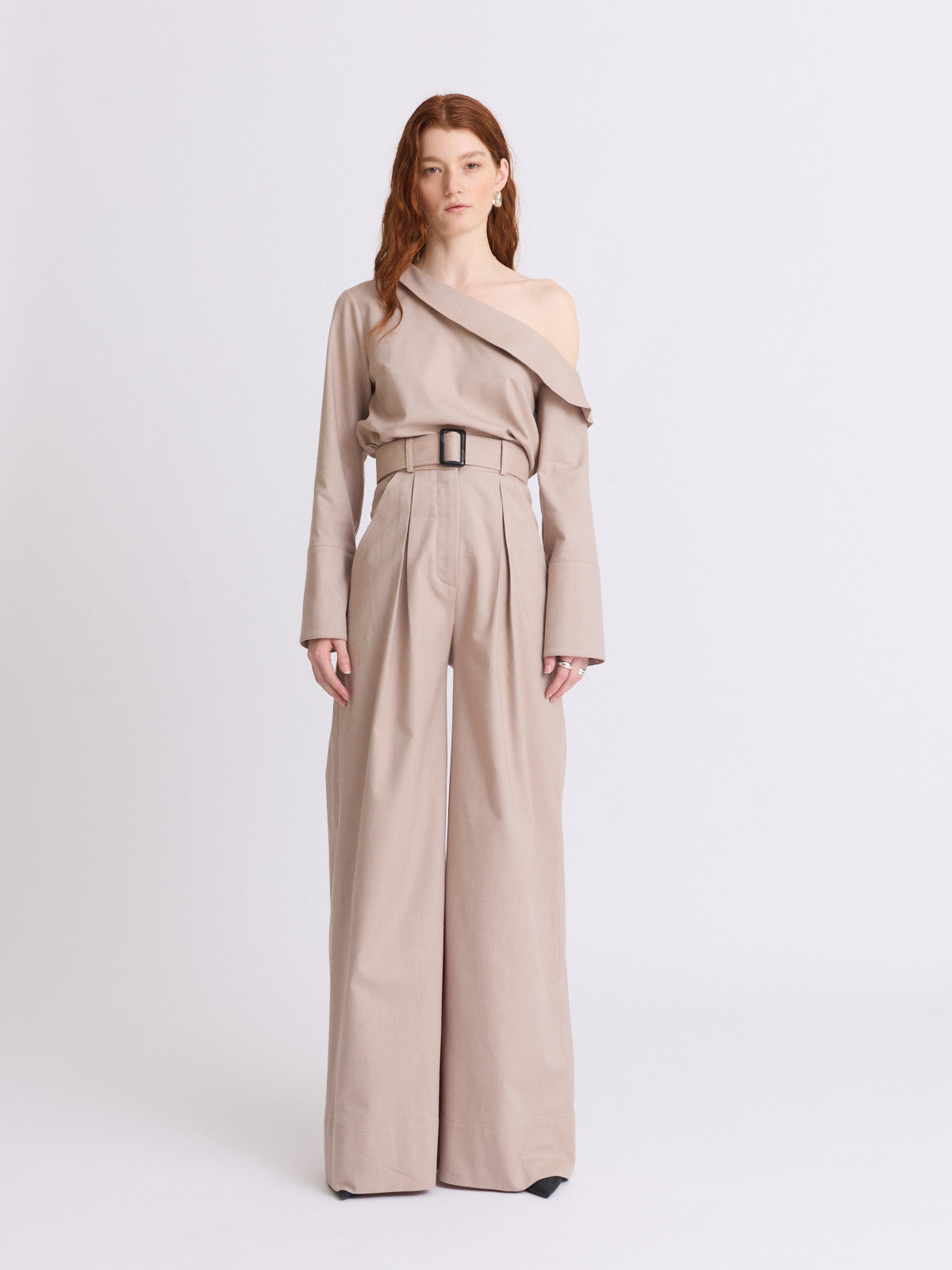 Wide Leg Pleated Pants – Edit by Elaine Turner