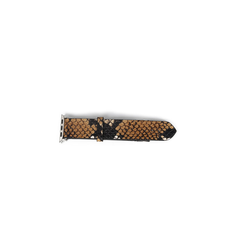Apple Watch Band - Camel Python – Edit by Elaine Turner